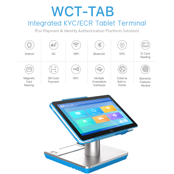 Cash Register Touch Screen POS Machine With Fingerprint Point Of Sale ...