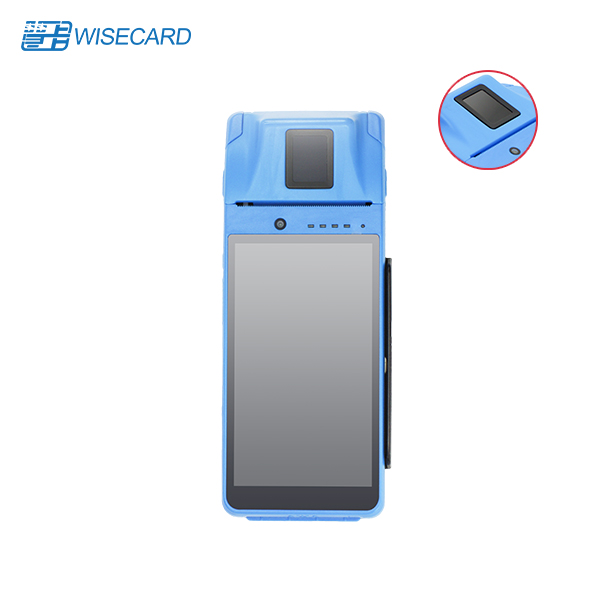 Touch Screen Smart POS Terminal , Portable Credit Card Swipe Machine