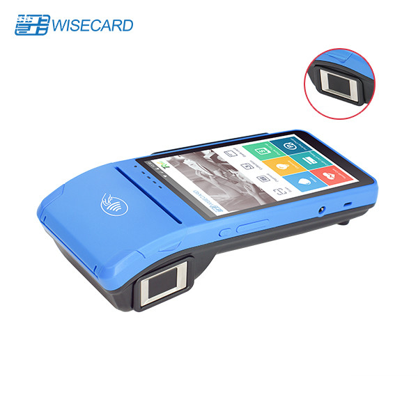 WCT-S8 Fingerprint POS Machine For Magstripe EMV Card QR Code Payment